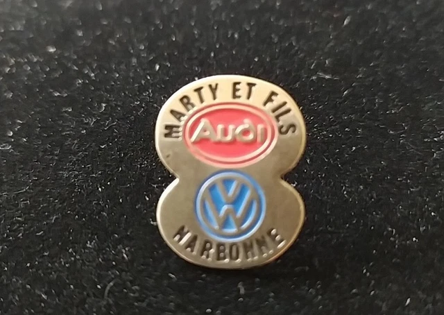 RARE PIN'S VOLKSWAGEN AUDI GARAGE VAG MARTY ET FILS NARBONNE Finition ...