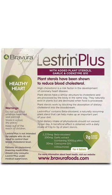 LESTRIN PLUS - 60 Tablets - Food Supplement Bbe 12/2025 £10.00 ...