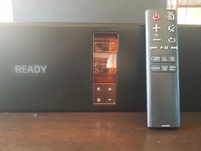 SAMSUNG HW-H750 4.1 Channel 320 Watt Soundbar with Built-In Wi-Fi & Bt ...