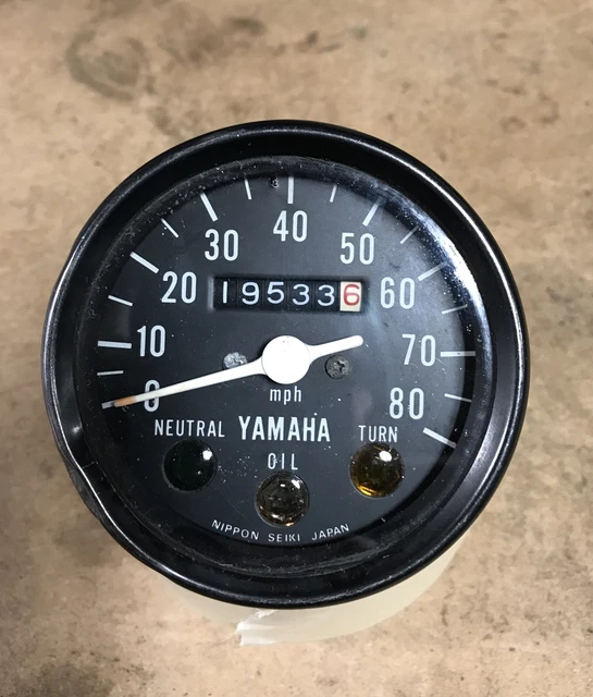 YAMAHA FS1 E FS1E TY50 DT50 MPH Speedo clock £45.00 - PicClick UK