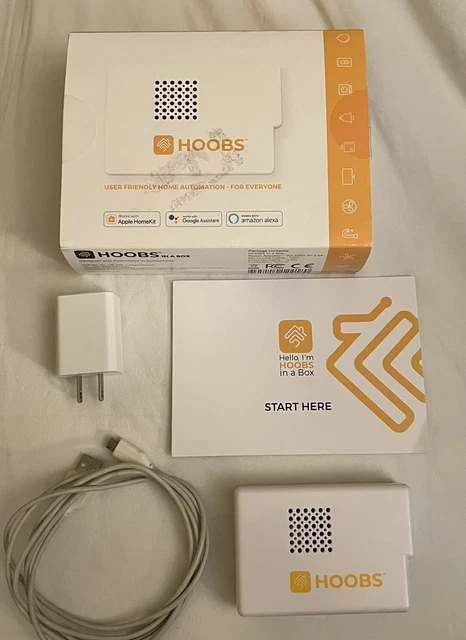 HOOBS IN A Box HSLF-1 Homebridge HomeKit Hub Smart Home Automation Kit ...