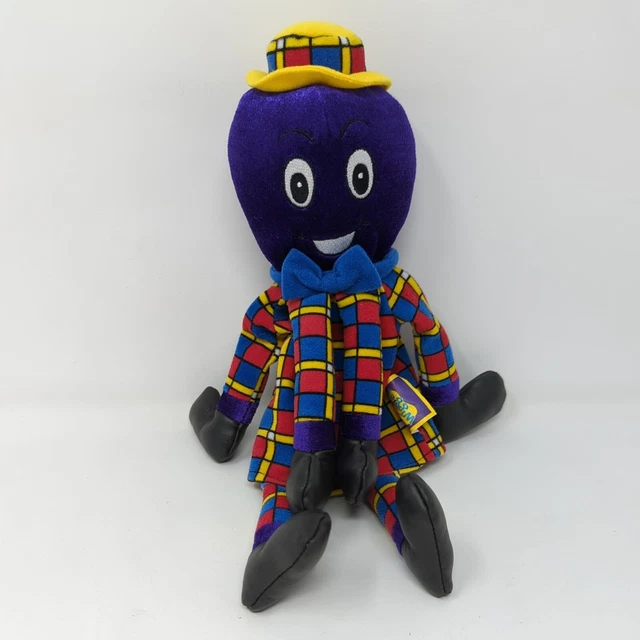 2004 THE WIGGLES Henry The Octopus Hand Puppet Plush Toy (30cm) $33.32 ...
