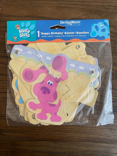 RARE BLUE'S CLUES Room Dog Nick Jr Kids Birthday Party Decoration ...