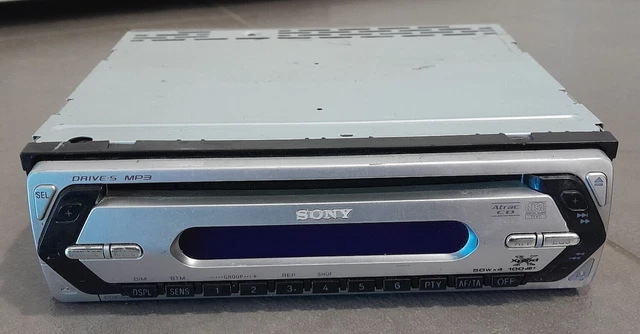 AUTORADIO SONY CD Radio MP3 CDX-S2250S Xplod Vintage Funzionante EUR 29,90 - PicClick FR