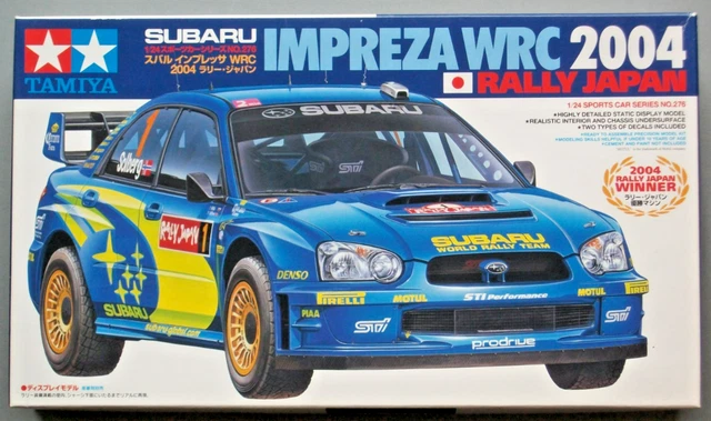 TAMIYA 24276, SUBARU Impreza, WRC 2004, Rally Japan Winner, 1:24 plus ...
