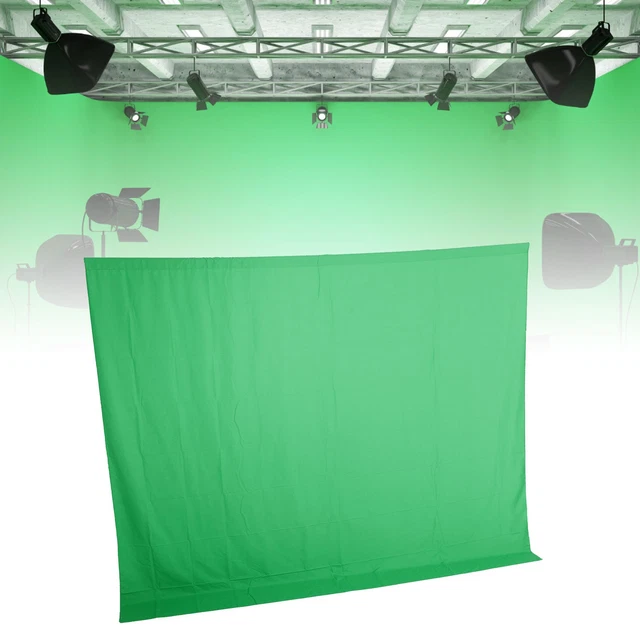 GREEN SCREEN BACKDROP For Photography Large Virtual Greenscreen ...