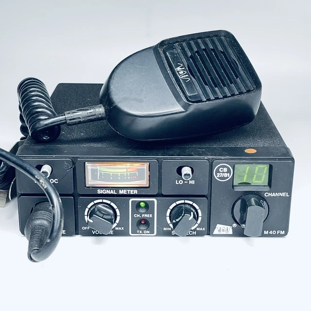 RCH M40 FM CB radio CB transceiver M 40 FM with DNT PTT Mic SPARES ...