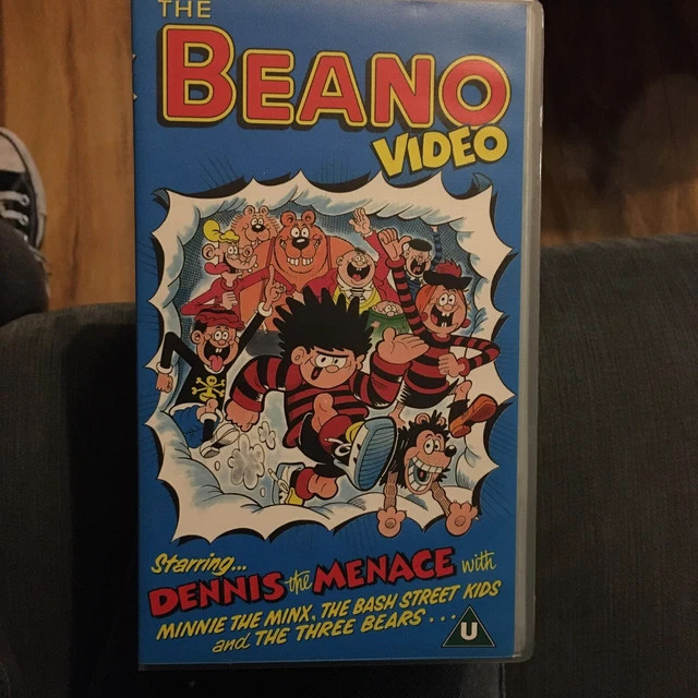 THE BEANO WITH Dennis The Menace- Collectable VHS Video £10.00 ...