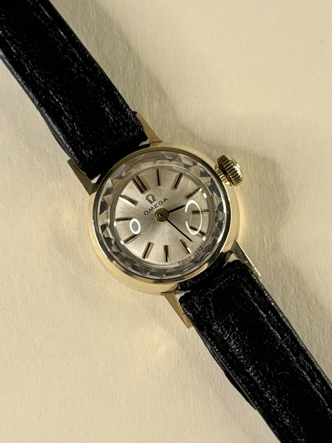 OMEGA LADIES 9CT Gold Vintage 1960’s Manual Cocktail Watch £299.99 - PicClick UK