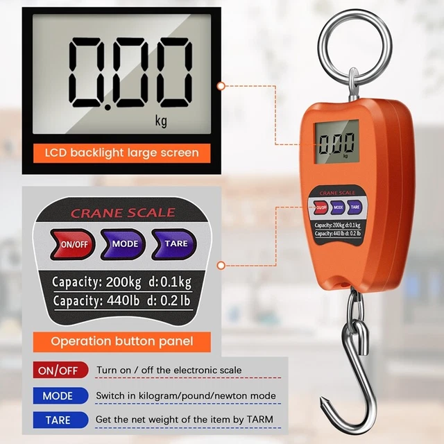 BALANCE DE GRUE Pesant la Balance Suspendue Industrielle NuméRique ...