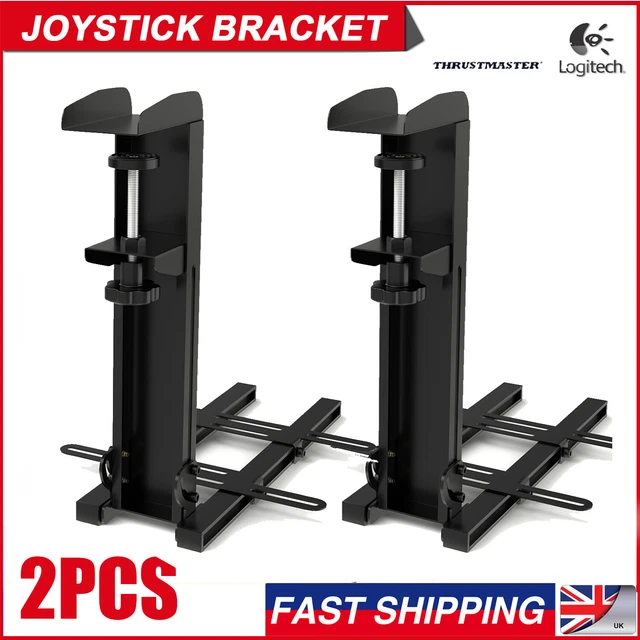 DESK MOUNT FLIGHT Joystick Bracket Thrustmaster HOTAS 1/4/X/T16000M FCS ...