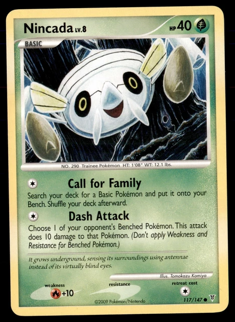 CARTE POKEMON NINCADA LV.8 Supreme Victors 117/147 PRESQUE COMME NEUF ...