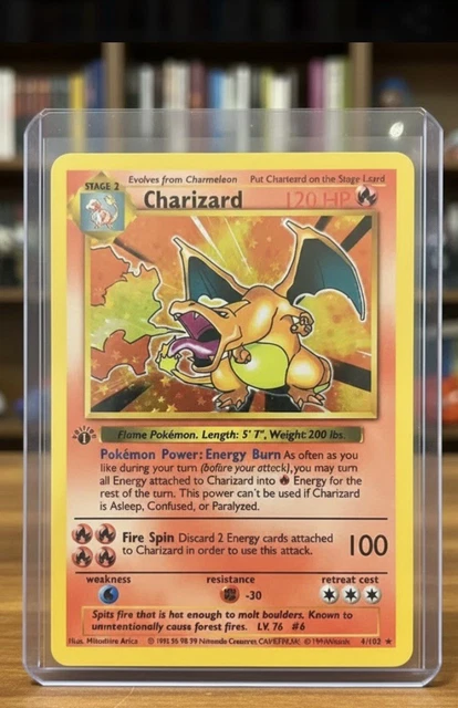 CHARIZARD STAGE 2 Pokémon Pocket Card Holo rare Full Art Custom—READ ...