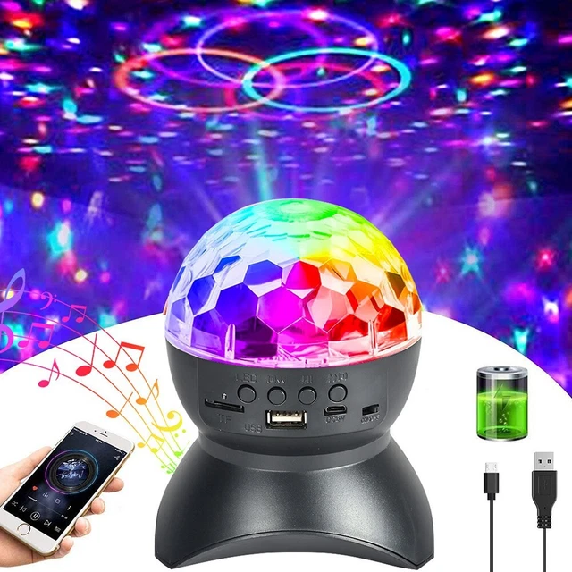 RGB MAGIC BALL LED Disco Light Rotating Night Club DJ Show Club Xmas ...