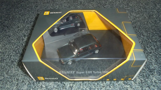 RENAULT 5 SUPERCINQ gt turbo grise Universal Hobbies 1/43 Renault ...
