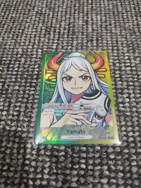 YAMATO OP06-022 LEADER Alt Art One Piece TCG English Card Mint £150.00 ...