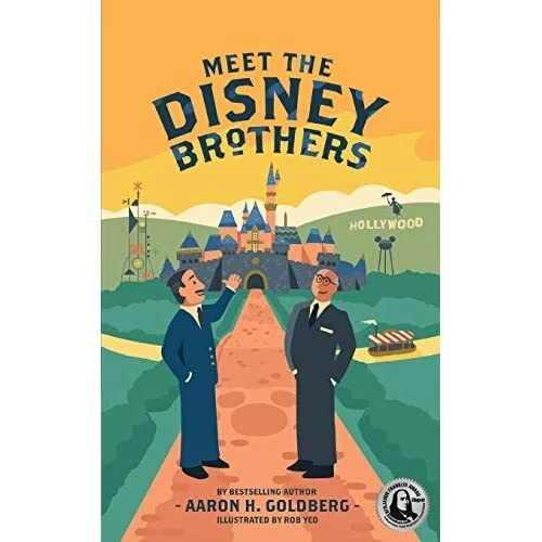 MEET THE DISNEY Brothers: A Unique Biography About Walt - Paperback ...