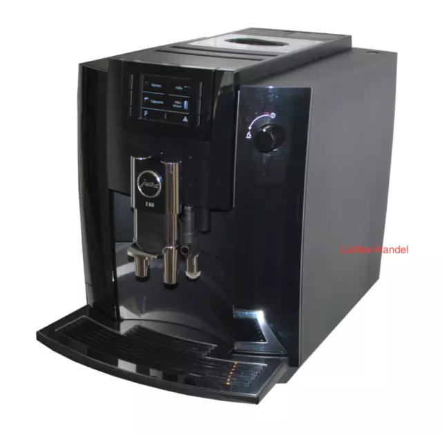 Jura E6 Eb Tft Piano Black Macchina Da Caffè Completamente Automatica