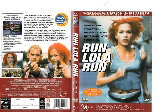 RUN LOLA RUN-1999-[FRANKA Potente]-Collector's Ed-Columbia Tristar ...