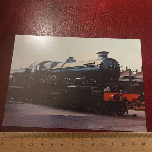 VINTAGE POSTCARD BRITISH Locomotives ex GWR Castle Class Avondale ...