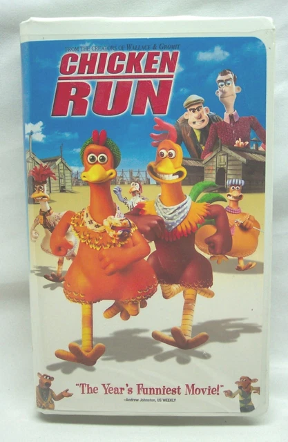 CHICKEN RUN MOVIE VHS VIDEO 2000 Claymation Aardman £14.11 - PicClick UK