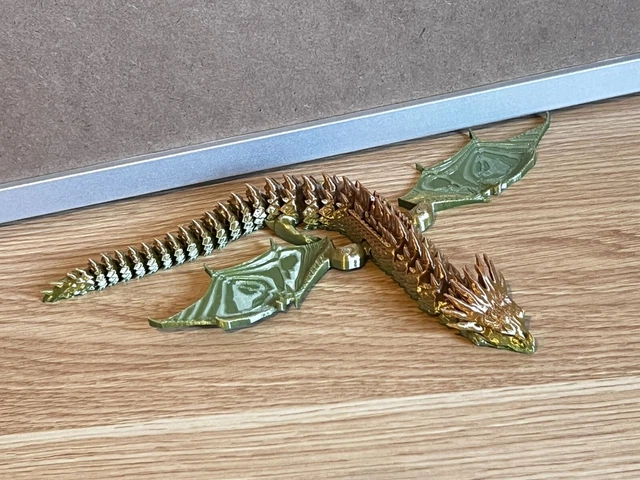 ARTICULATED WINGED HYDRA Dragon 3D Printed £10.00 - PicClick UK