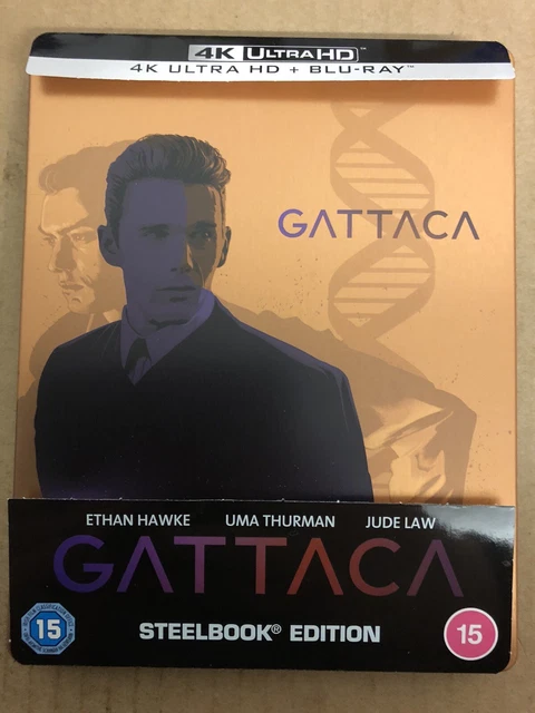 GATTACA (4K UHD Blu-ray) UK Exclusive Limited Edition Steelbook, OOP, LIKE NEW! EUR 44,64 ...