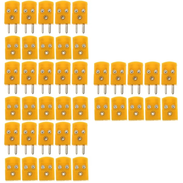 SET OF 4 4th Rtd Wire Connectors Mosfet Thermocouple Plug Adapter Joint ...