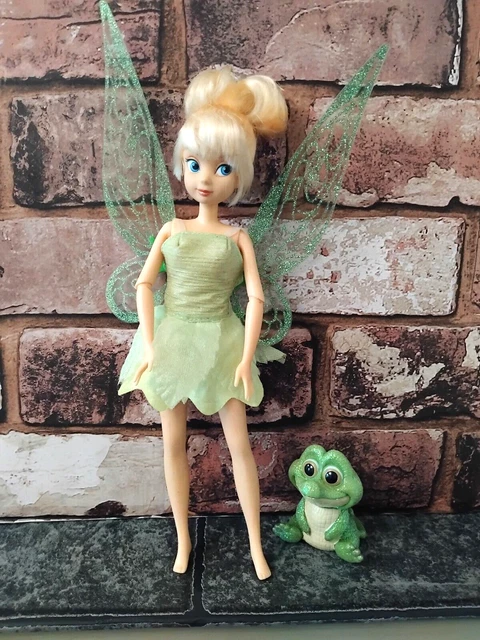 DISNEY STORE TINKERBELL Fairy Doll & Tick Tock Crocodile inc Wings ...