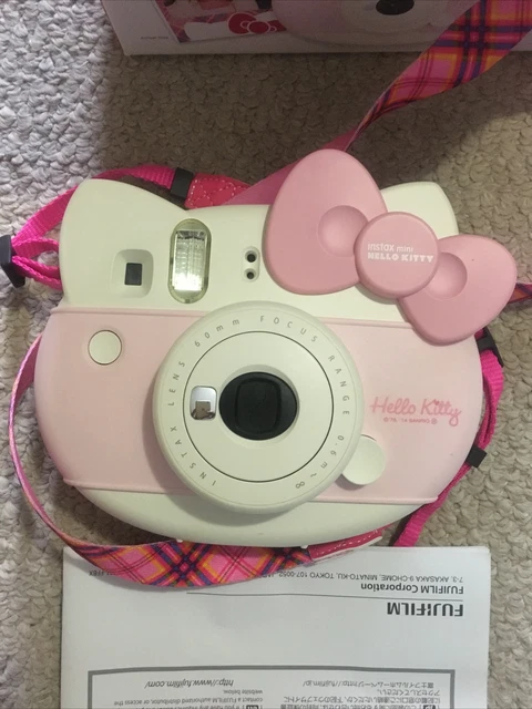 FUJIFILM HELLO KITTY Fuji Instant Camera Kit Instax Mini Series Pink ...