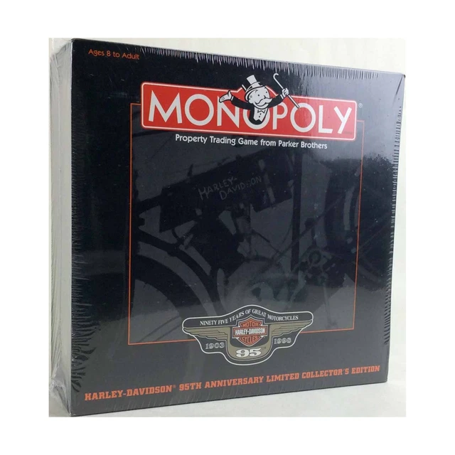USAOPOLY MONOPOLY Monopoly - Harley-Davidson 95th Anniversary Lim Box ...