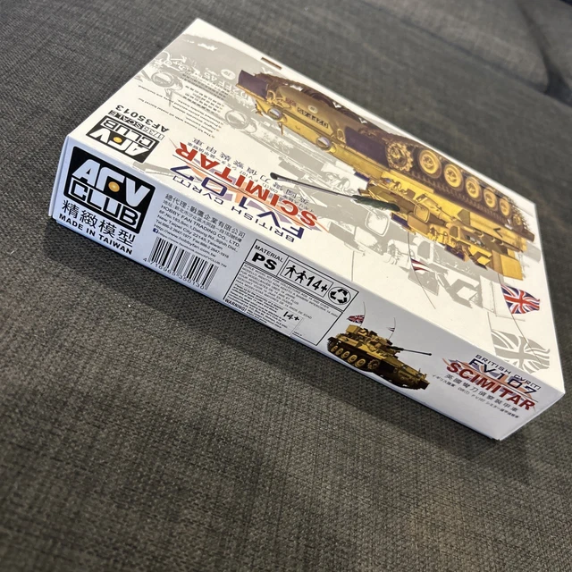 AFV CLUB 1/35 Military British Scimitar Tank Model Kit CVR(T) FV107 £21 ...