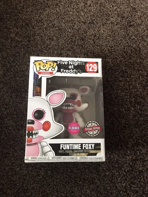 FUNTIME FOXY FUNKO Pop Flocked Exclusive Five Nights At Freddy’s 129 £ ...