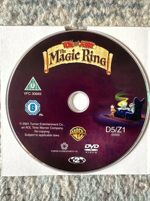 TOM AND JERRY: The Magic Ring DVD (2003) Tom and Jerry - No Case Disc ...