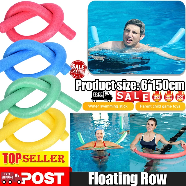 Swimming Pool Noodle Foam Hollow Flexible Water Float Aids Woggle