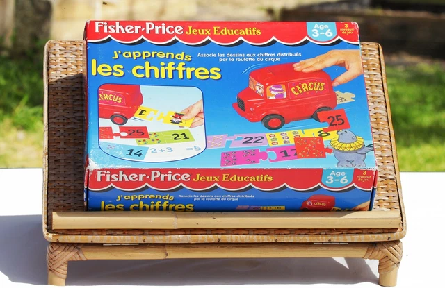 FISHER PRICE JEUX Educatifs J'apprends les chiffres thème du cirque ...