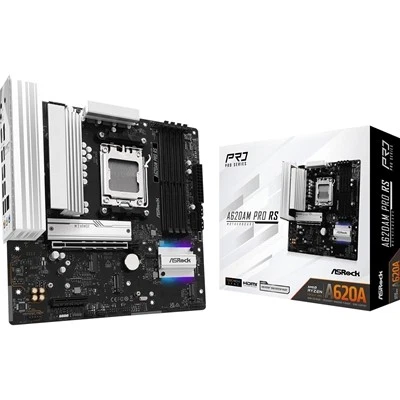 ASROCK A620AM PRO RS Amd Socket Am5 Motherboard 4 X Ddr5 Dimm Slots 1 X ...