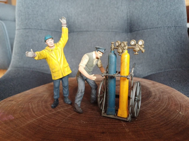 POLA PREISER LGB Piko Spur G Figuren Bahnarbeiter EUR 14,00 - PicClick DE