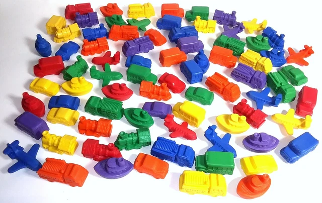 80 LEARNING RESOURCES Mini Motors Counters - Counting Sorting Cars ...