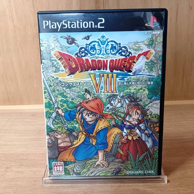 DRAGON QUEST VIII PlayStation 2 PS2 Authentic Japan Import Complete $7. ...