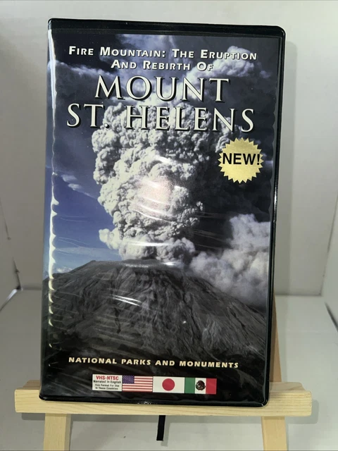 MOUNT ST. HELENS - Fire Mountain The Eruption & Rebirth Volcano (VHS ...