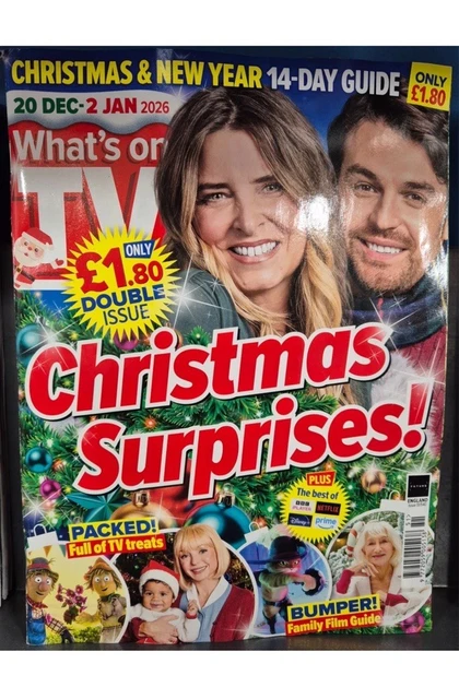 WHAT'S ON TV Magazine UK (20 December 2025 - 2 January 2026) Christmas ...