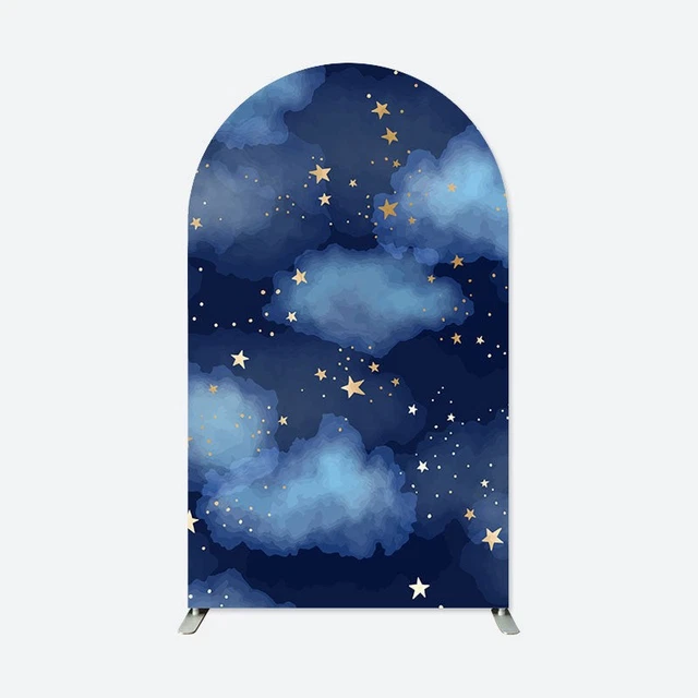 STARRY BLUE SKY Clouds Chiara Arch Party Backdrop $35.95 - PicClick AU
