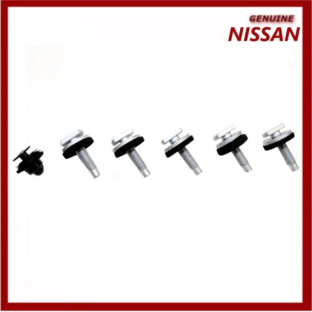 GENUINE NISSAN QASHQAI J10 Tailgate Handle Fixing Kit Bolts & Clip £22. ...