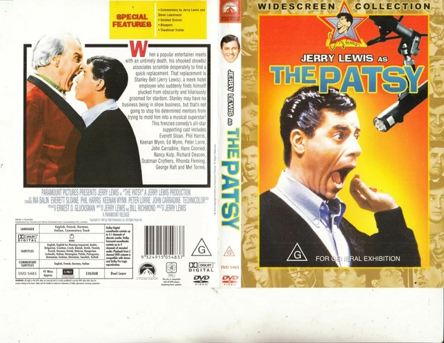THE PATSY-1964-JERRY LEWIS-[WIDESCREEN Collection]-Movie-DVD $29.95 ...