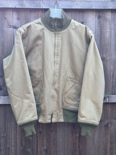 BUZZ RICKSON WOOL Lined Tanker Jacket Combat Winter 1st Pattern US Army ...