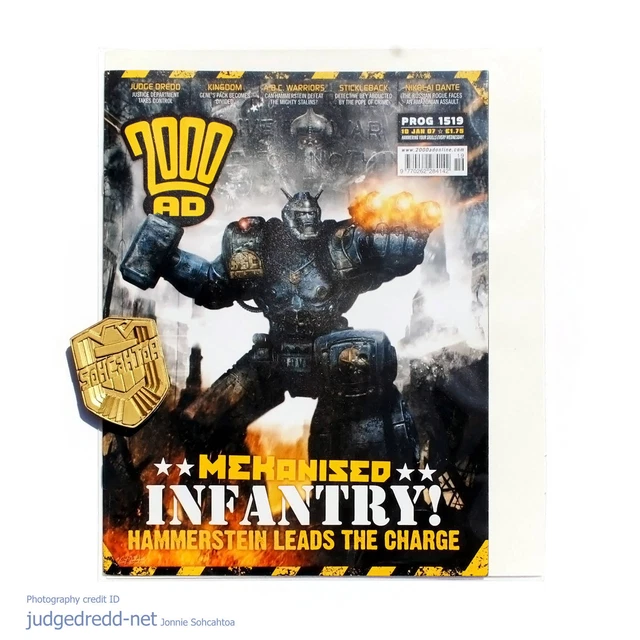 2000AD PROG 1519 Judge Dredd UK Comic Book. Very Good to Excellent (lot ...
