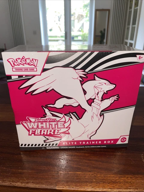 POKEMON BLACK BOLT White Flare Elite Trainer Boxes ETB Sealed £57.88 ...