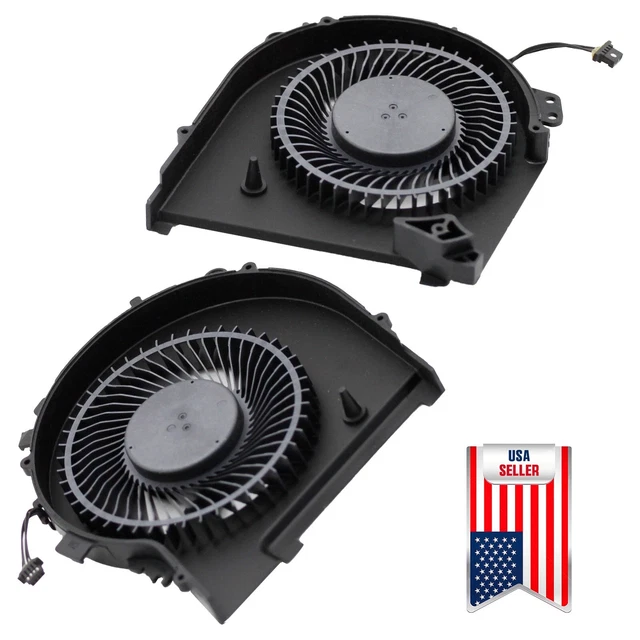 ORIGINAL CPU GPU Cooling Fan Replacement For HP OMEN 15-DH (All Version ...