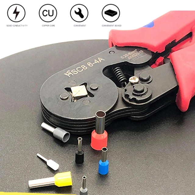 FERRULE CRIMPING TOOL Kit Wire Terminals Crimping Tool Terminals Wire ...